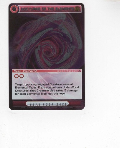 Chaotic Mugic Rare Nocturne of the Elements R | eBay