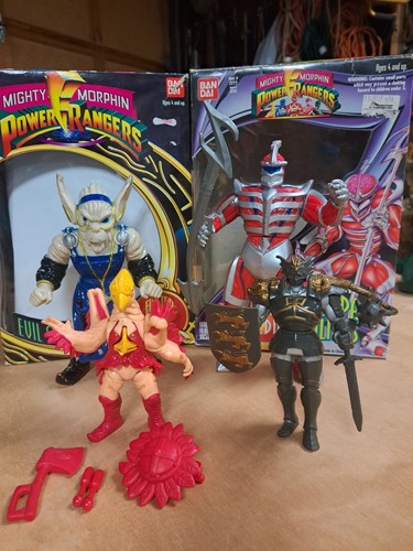 Power Rangers Lot 4 Finster, Lord Zedd, Nasty Knight, Pete & Repeat | eBay