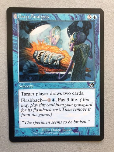 Mtg Carte Magic Torment Deep Analysis Eng English NM/LP | eBay