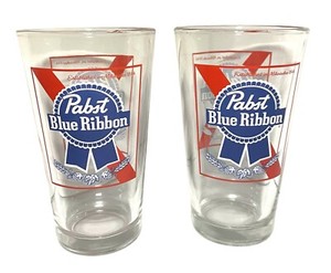 Pabst Blue Ribbon Glass for sale | eBay