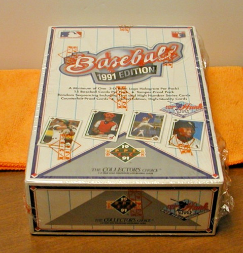 FIND THE HANK! 1991 Upper Deck High Series Baseball Factory Sealed ...