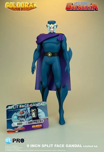 HL PRO - GOLDRAKE GRENDIZER - GENERAL GANDAL SPLIT FACE MINOS/MINAS ...