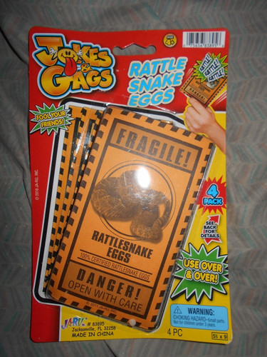 Ja-Ru Jokes & Gages Rattle Snake Eggs | eBay