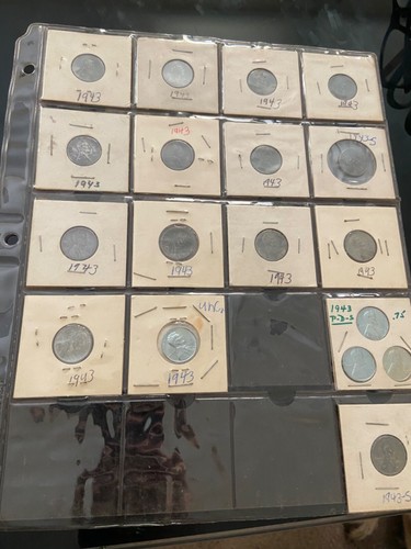 Lead 1943 Penny Lot 18 Pennies | eBay