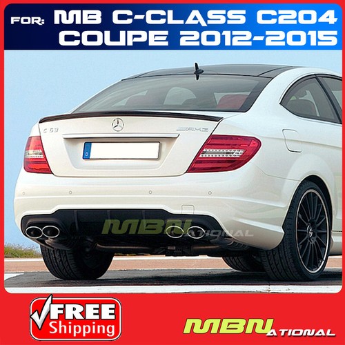 For 12-15 C204 C-Class AMG Flush Mount on Top Rear Spoiler Painted 590 ...