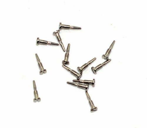 SM708 Self-Aligning Spring Hinge Screw; 1.2mm Thread, 2.0mm Head silver ...