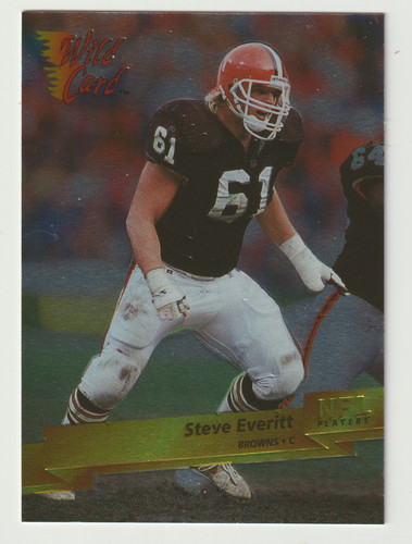 1993 Wild Card - Superchrome - #217 - STEVE EVERITT - RC | eBay