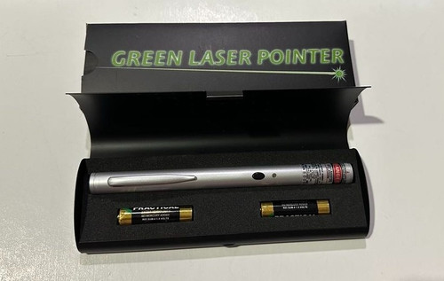 Atlasnova Green Laser Pointer Class IIIa - SILVER | eBay