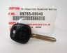 89785-60210 Toyota OEM Genuine TRANSMITTER, TRANSPONDER KEY MASTER | eBay