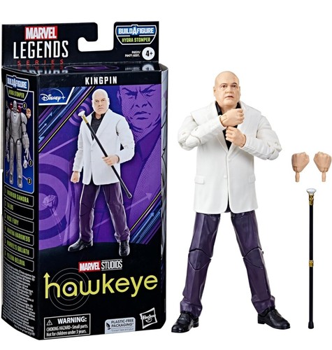 Marvel Legends Series Kingpin + Hands Vincent D'Onofrio Hasbro King Pin ...