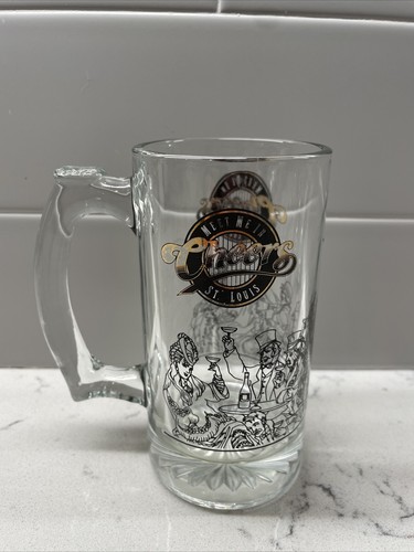 Cheers Collectible 'Meet Me In Cheers St Louis' 6" Glass Beer Mug Bar ...