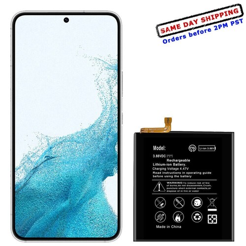High Capacity 4600mAh Replacement Battery for Samsung Galaxy S22 SM ...