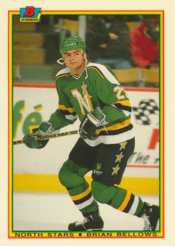 1990-91 Bowman Tiffany #182 BRIAN BELLOWS - Minnesota North Stars | eBay.de