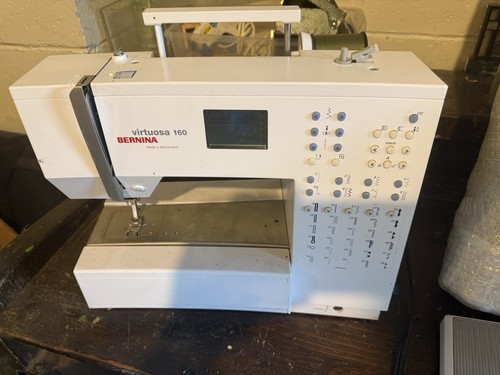 Bernina Virtuosa 160 Sewing Machine W/ Case, Pedal, Power Cord & manual ...
