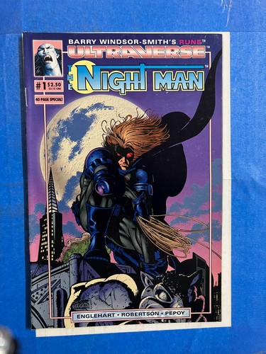 Malibu Comics Ultraverse The Night Man #1 | Combined Shipping B&B | eBay