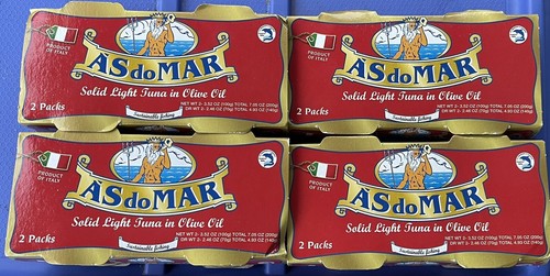 ⭐️🐟 AS doMAR 🐟⭐️ Tuna In Olive Oil 4 - 2 Pack Tinned Fish | eBay