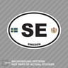 Made In Sweden Car Sticker Set Vinyl Decal Swedish Flag Sticker For ...