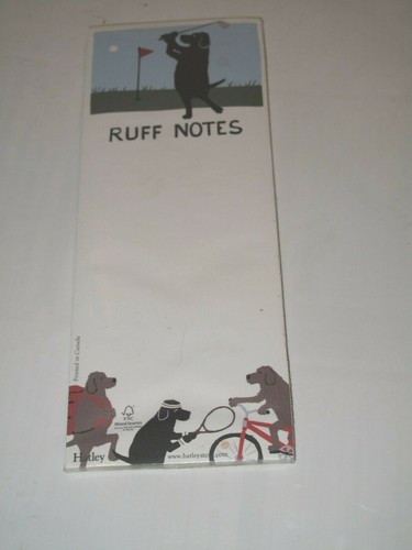 NEW. Ruff Notes 4 1/4 x 11 inches. Sports Theme - MAGNETIC for Refrig ...