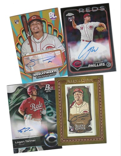 2023-24 Cincinnati Reds autographs - 4 card lot | eBay
