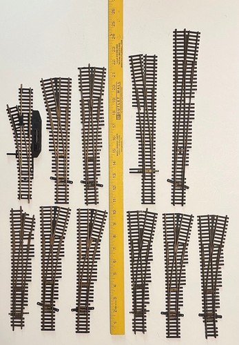 HO Scale Switches Lot Of 11 Pcs Pre Owned | eBay