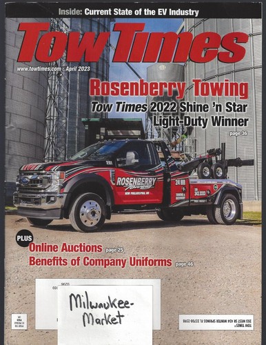 Tow Times April 2023 Rosenberry Towing 2022 Shine N' Star Light-Duty ...