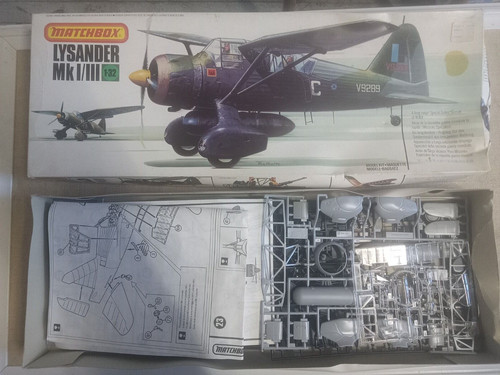 MATCHBOX 1/32 SCALE LYSANDER MKI/III PLASTIC MODEL KIT #PK-504 | eBay