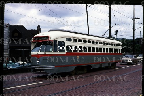 PAT TRANSIT. PCC CAR #1743. Pittsburgh (PA). Original Slide 1966. | eBay