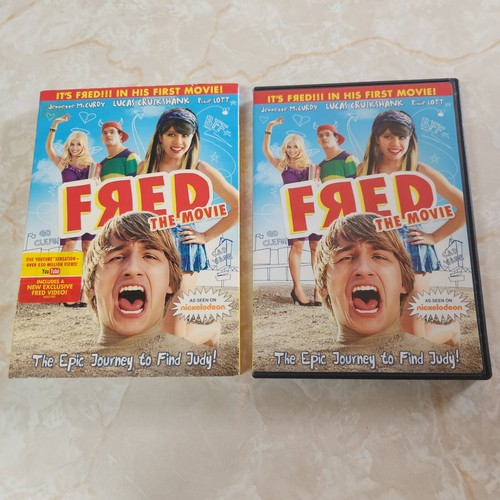 Fred The Movie DVD 2010 Lucas Cruikshank Jennette McCurdy John Cena w ...