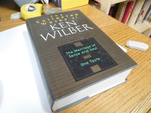Marriage of Sense and Soul & One Taste Ken Wilber (8) VG Hardcover/DJ ...