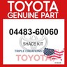 TOYOTA GENUINE 0448360190 SHACKLE KIT, REAR SPRING 04483-60190 | eBay