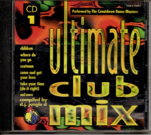 CD 1: Ultimate Club Mix by The Countdown Dance Masters (CD, 1997 ...