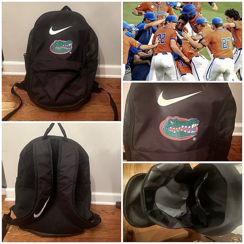 Florida Gators Team Issued Nike Baseball Backpack Travel Bag # ⚾️ UF🐊 ...
