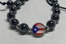 Puerto Rican Flag European Bead Cylindrical Puerto Rico Flag For Charm ...