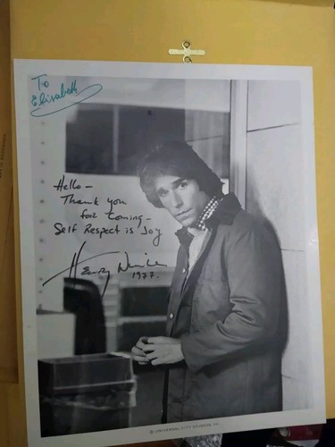 VTG 1977 Henry Winkler Signed Autographed B/W Photo The Fonz | eBay