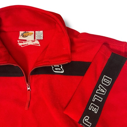 Dale Earnhardt Jr 2XL Red Sweatshirt Fleece Budweiser #8 Car Y2K ...