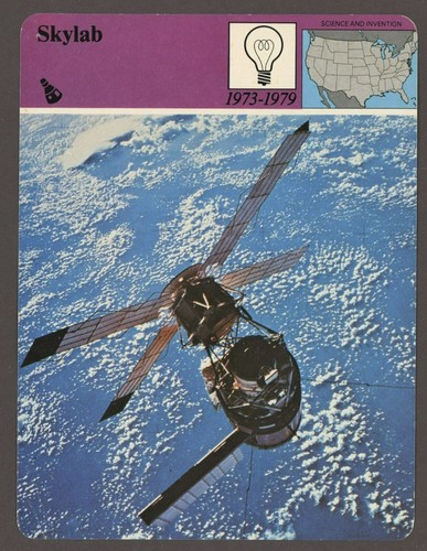 Skylab Story of America Science Space Invention History Card | eBay
