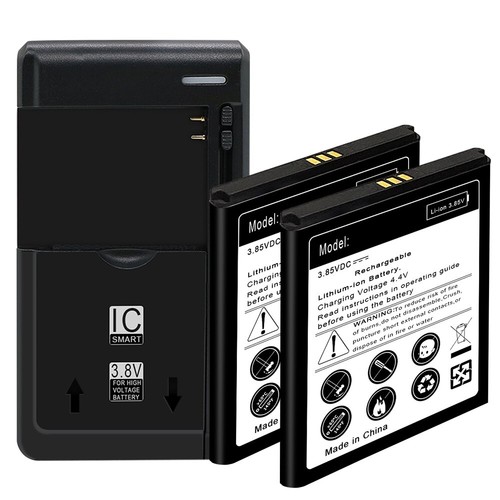 Bundle of 2x 2220mAh ChinoBaTT01 Battery Universal Charger for Unimax ...
