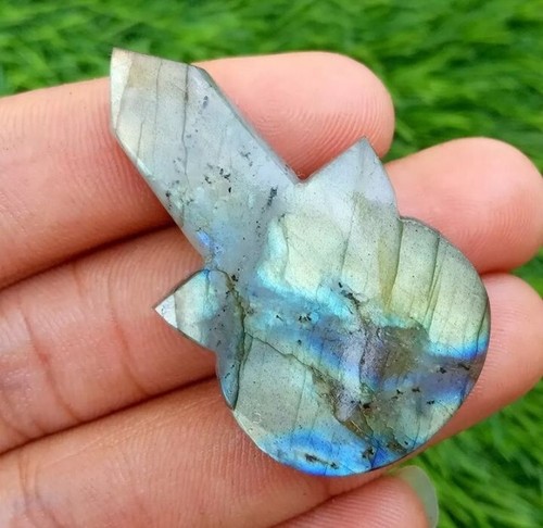 1 Piece Natural Multi Labradorite Cabochon Loose Gemstone 45x26x7 mm ...