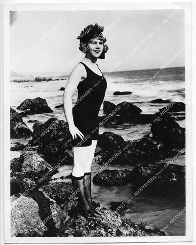 o4066 orig photo Ruth Byron in pre-code vintage swimwear at the beach orp-04066 | eBay
