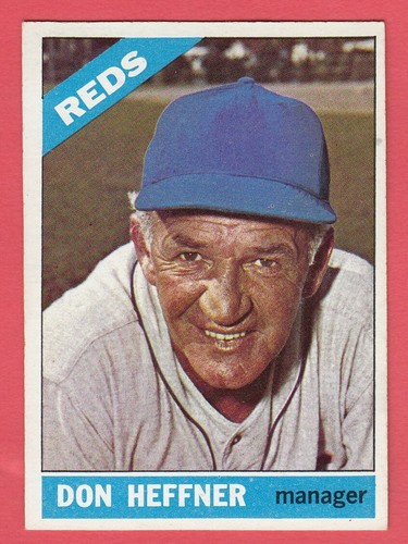 1966 Topps # 269 Don Heffner -- Reds -- Box 118-270 | eBay