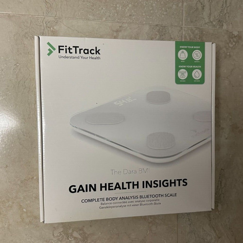 FitTrack Fit Track Smart Body The Dara BMI Digital Bluetooth Scale ...