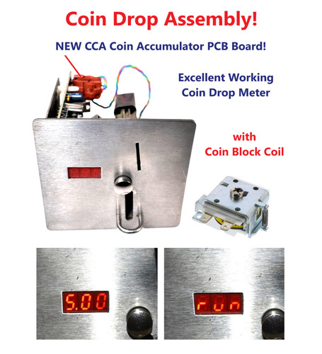 Alliance 120v WASHER COIN DROP METER with NEW CCA BOARD F200003000P ...