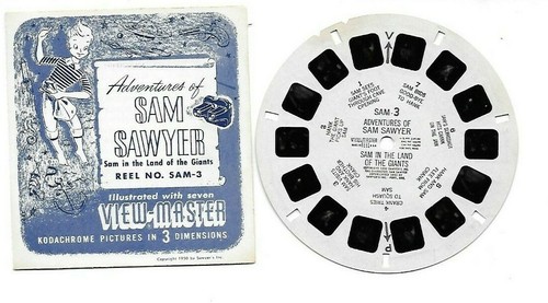 View Master Adventures of Sam Sawyer 1 reel | eBay