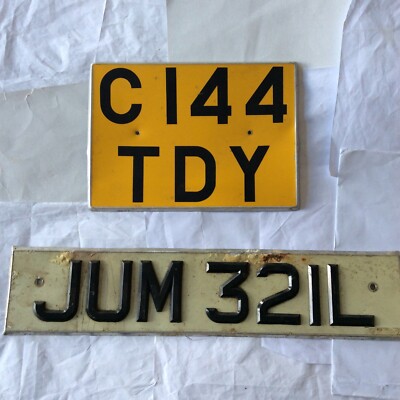 Vintage Number Plates for sale | eBay