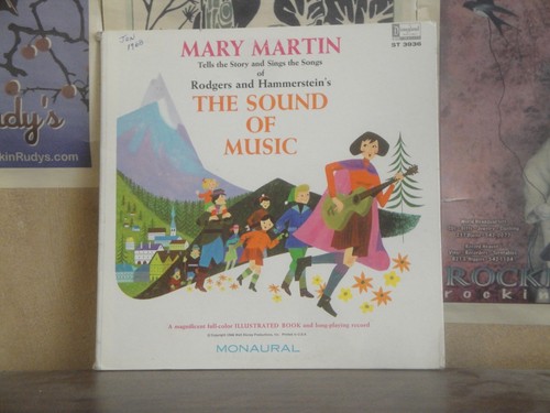 SOUND OF MUSIC, MARY MARTIN - DISNEYLAND LP ST 3936 | eBay