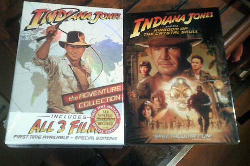 Indiana Jones DVD Collection, Harrison Ford 4-Film Movie Set NEW/Sealed ...