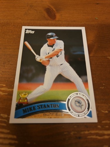 2011 Topps Mike Stanton Florida Marlins Rookie Card RC Baseball Card ...
