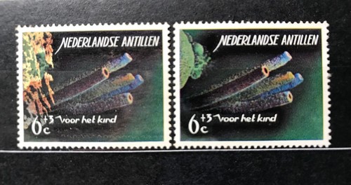 Nederlandse Antillen 6C 1965 (Color Mark Error) Stamp | eBay