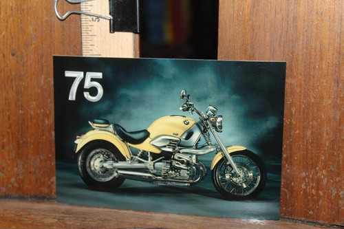 Vintage BMW Motorcycles Postcard 1923-1998 75 Years R1200 C Cruiser | eBay