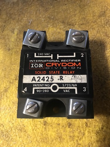 CRYDOM A2425-R SOLID STATE RELAY International Rectifier 90-180v IN ...